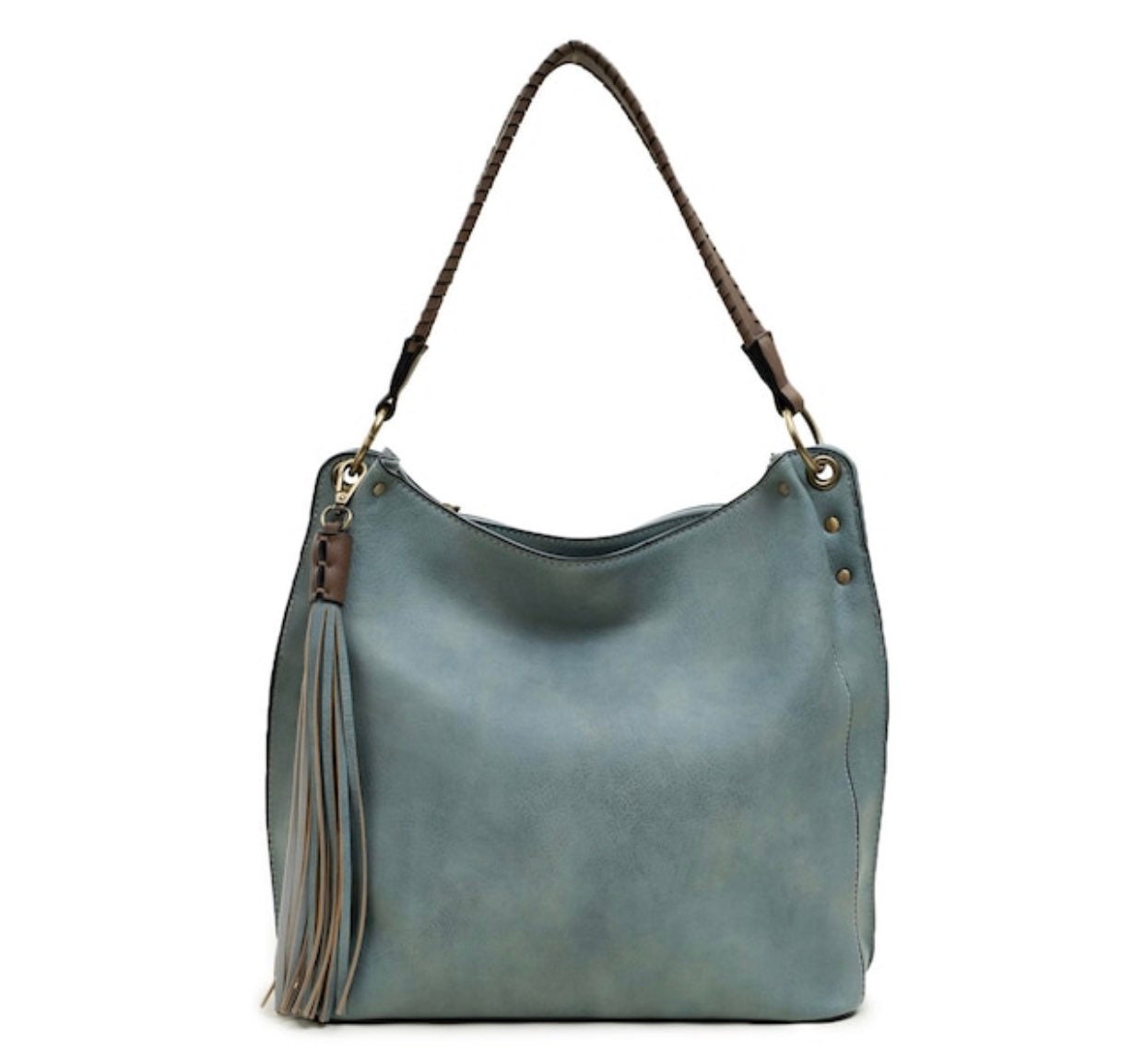 Rachel Monogrammed Tassel Hobo Purse Monogrammed Handbag - Etsy