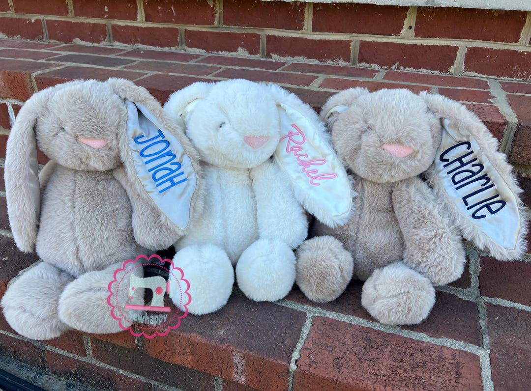 Easter Bunnies, Personalized Easter Bunny, Easter Basket Bunny, First ...
