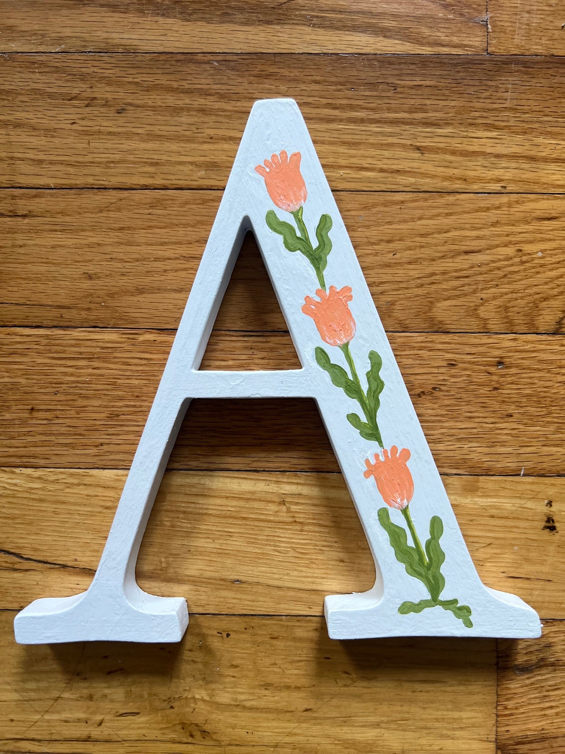 Hand Painted Wooden Letters - Etsy