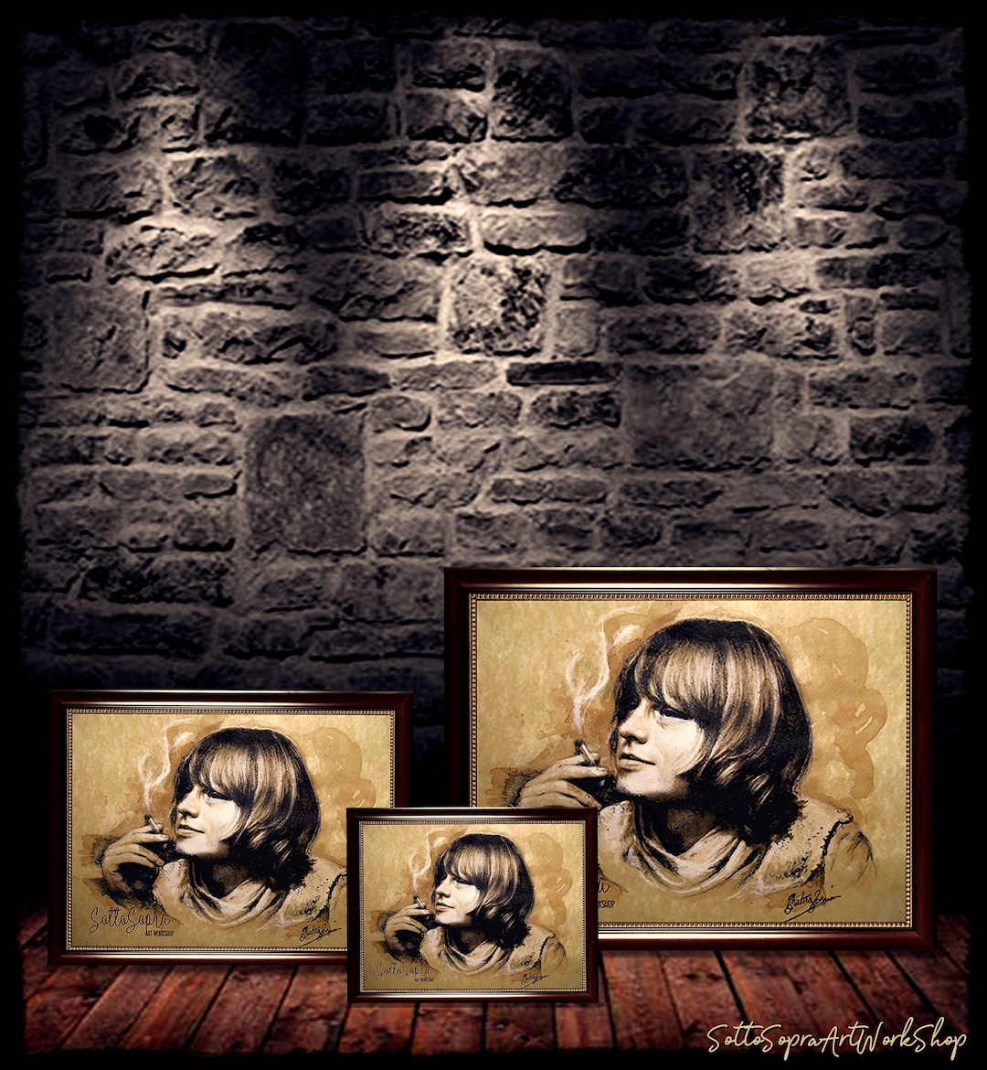 Brian Jones/rolling Stones/rnr/ritratto/portraits of the Best Musicians ...