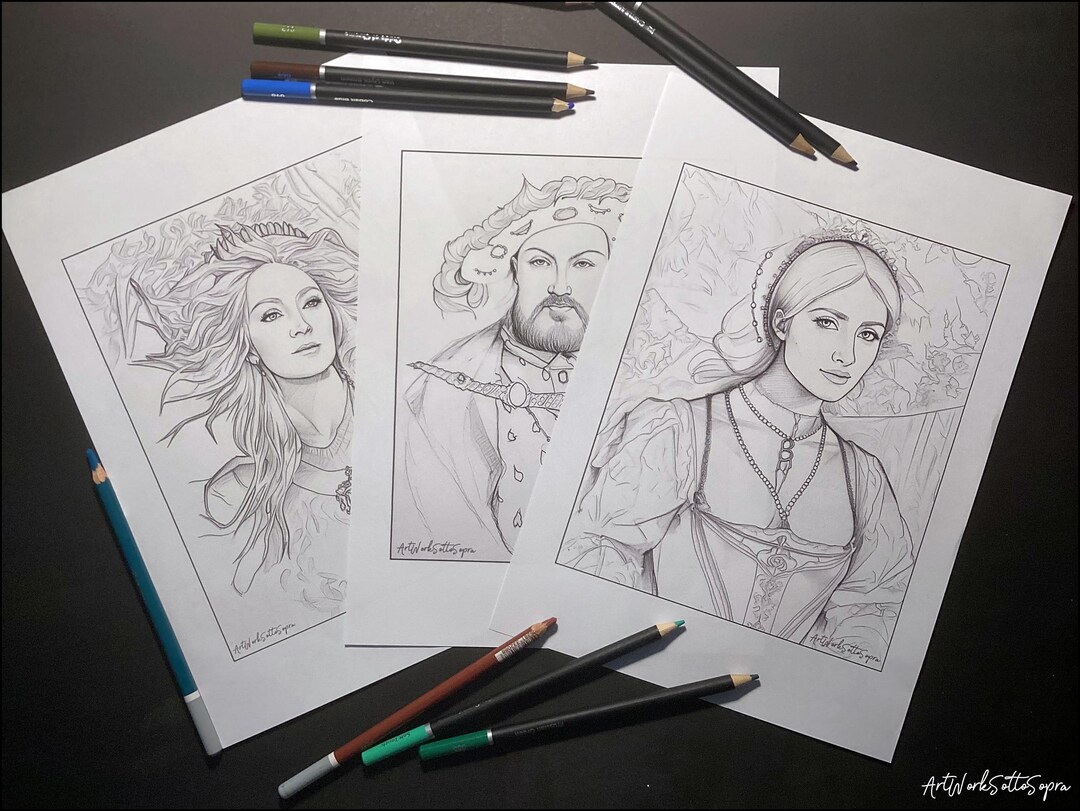 Discover the Majesty of the Tudors With My Coloring Pages - COLORING ...