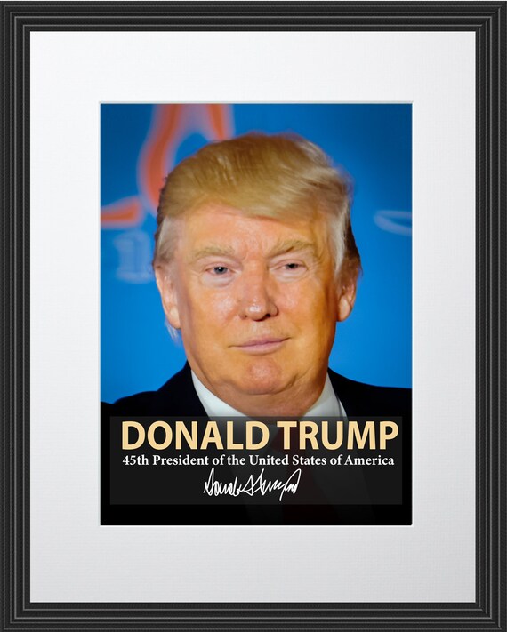 45th President Of These United States Donald Trump Poster Donald Trump ...