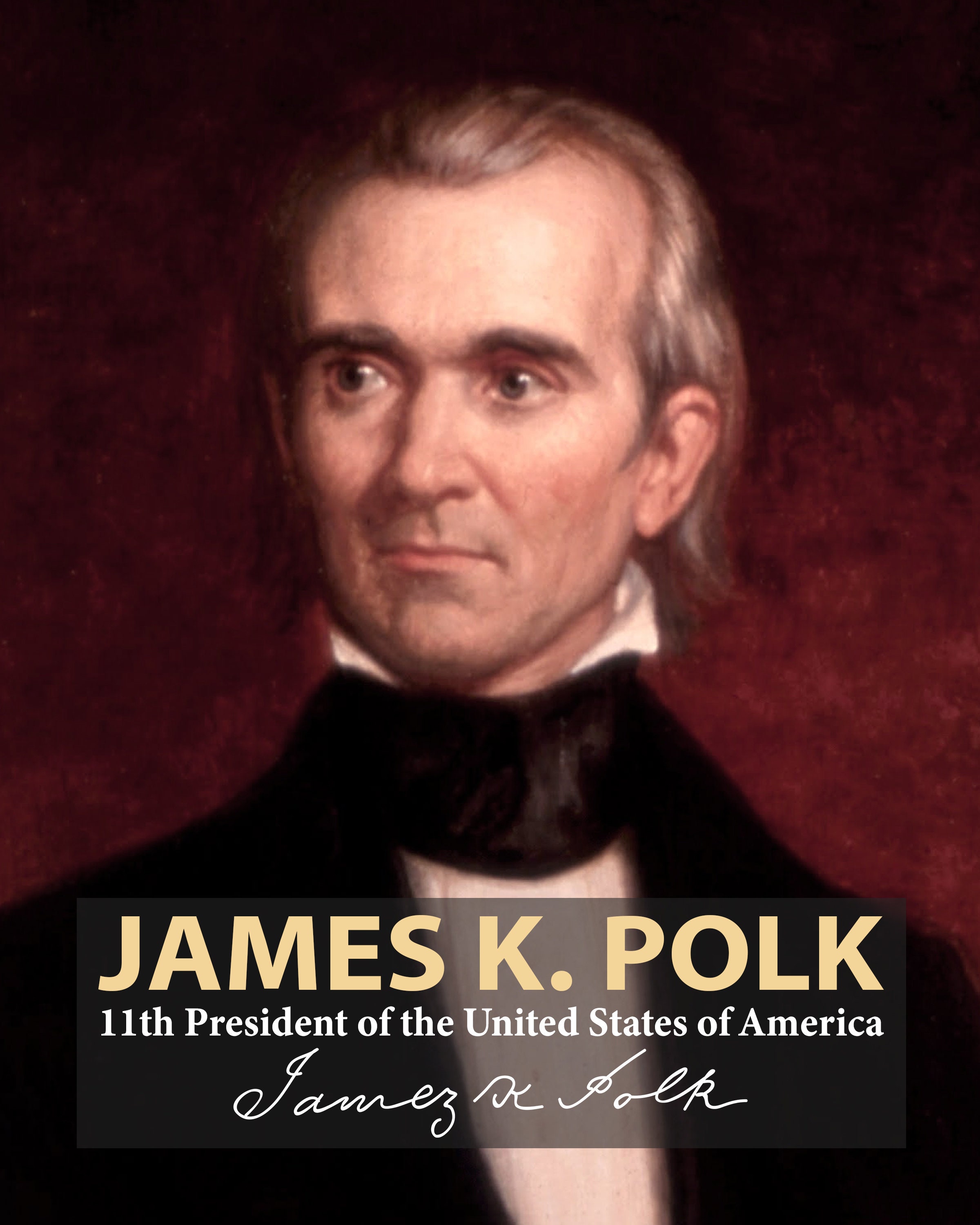James K. Polk 11th President Poster Picture or Framed Wall Art - Etsy