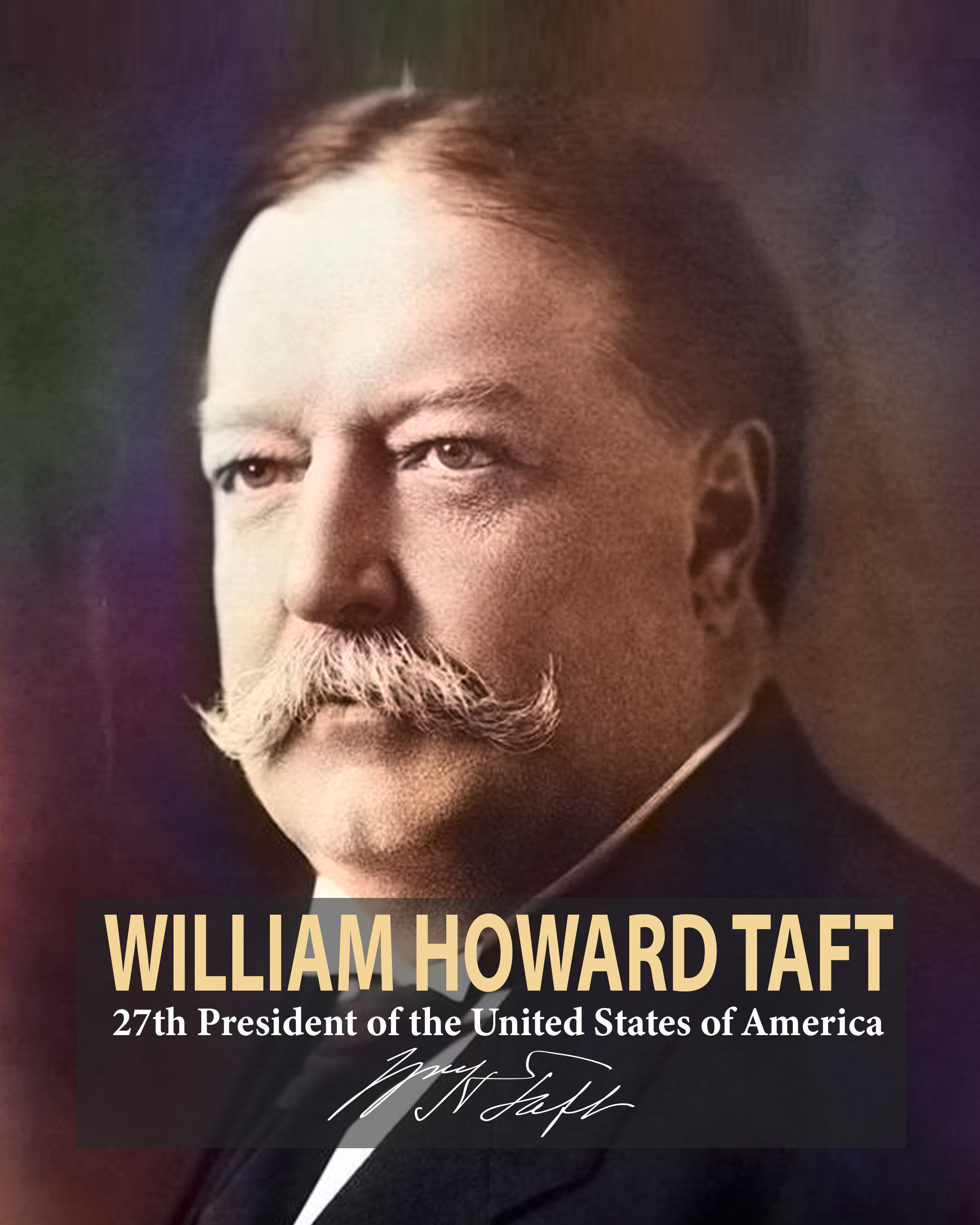 William Howard TAFT 27th President Poster Picture or Framed | Etsy