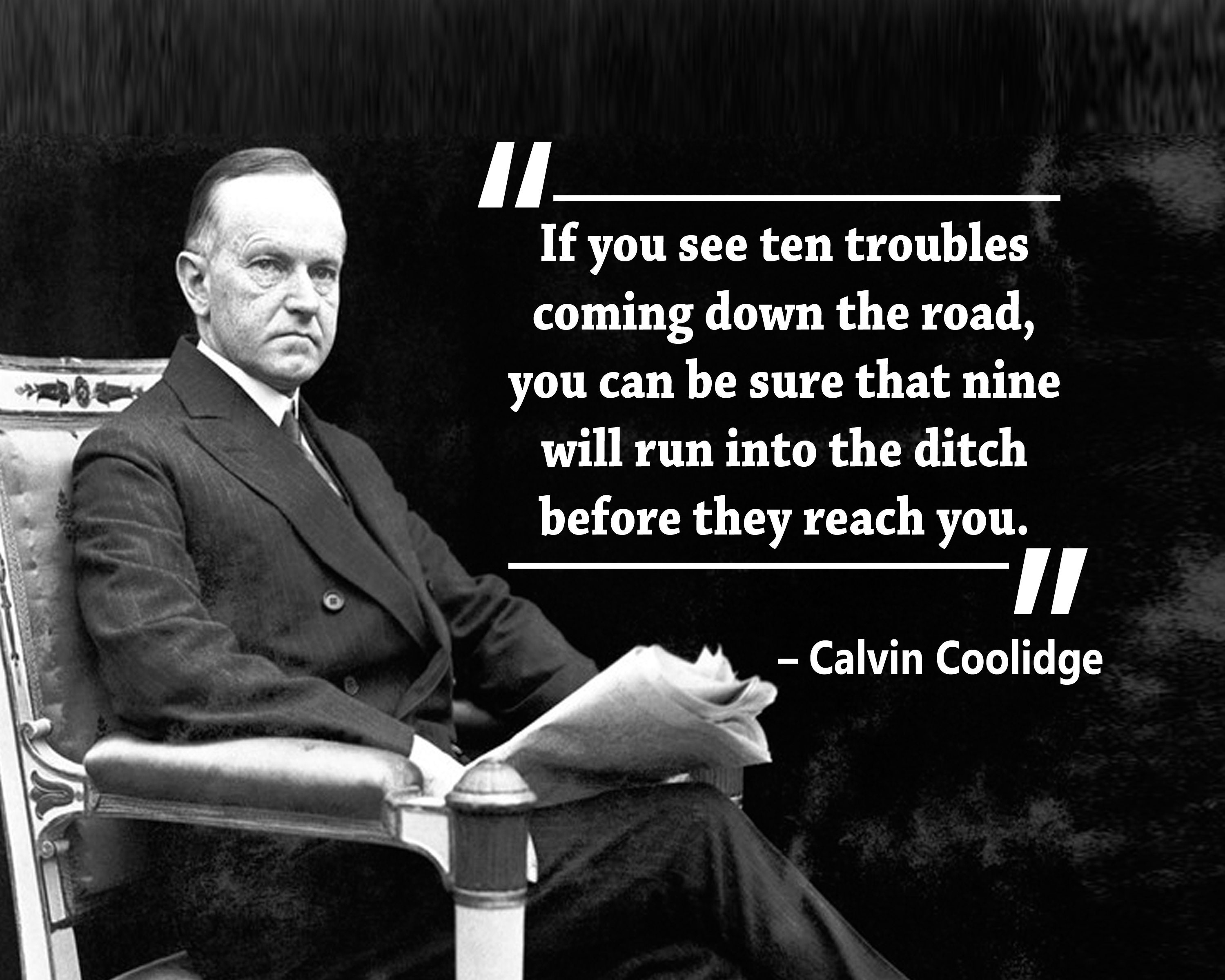 Calvin Coolidge If You See Poster Print Picture or Framed | Etsy