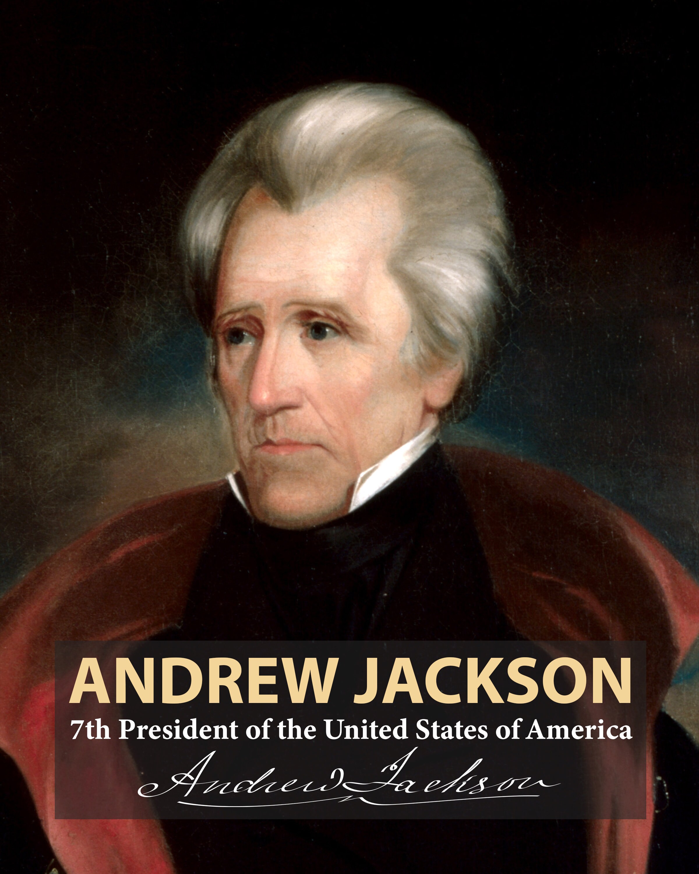 Andrew Jackson 7th President Poster Picture or Framed Wall Art | Etsy