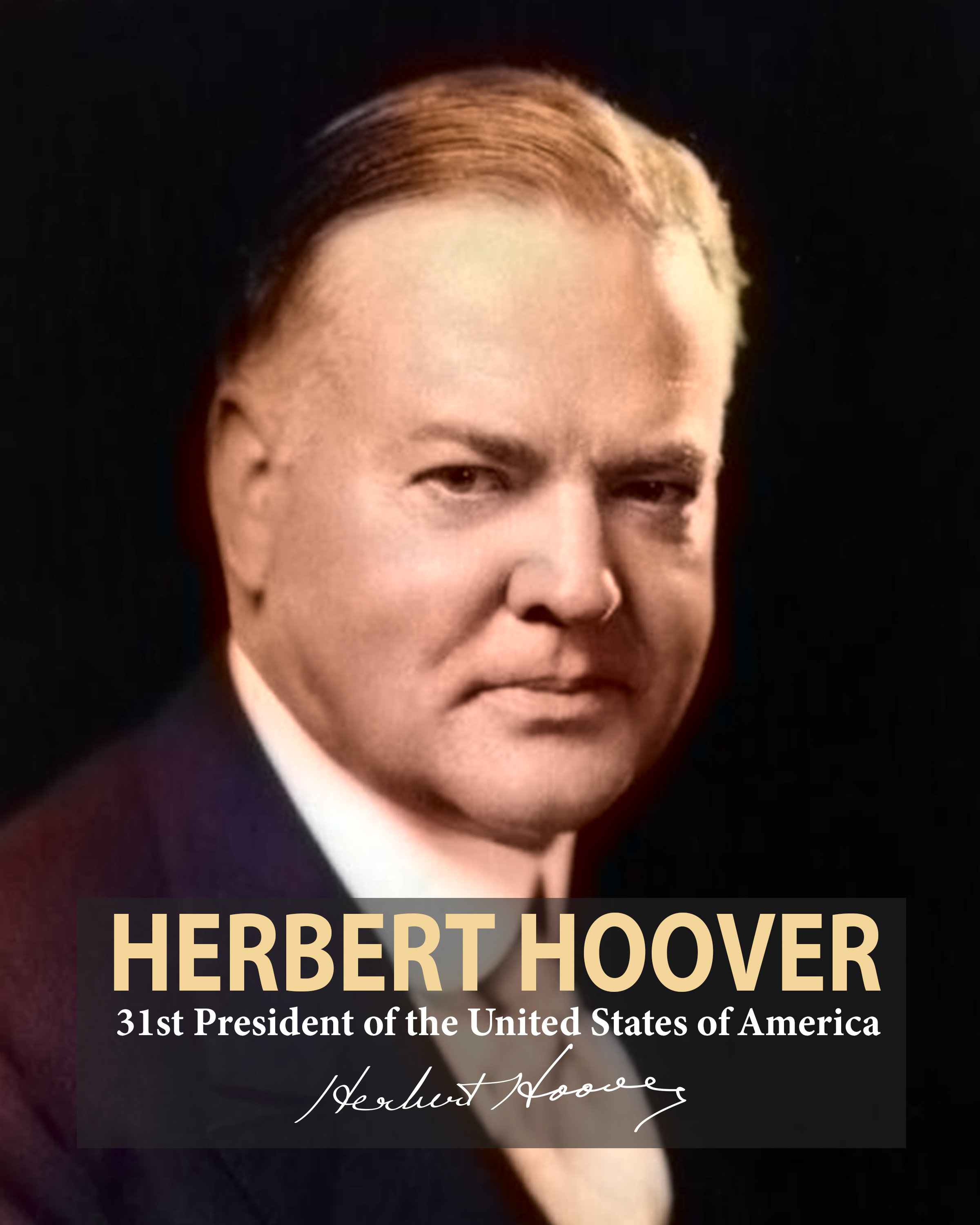 Herbert Hoover 31st President Poster Picture or Framed Wall | Etsy