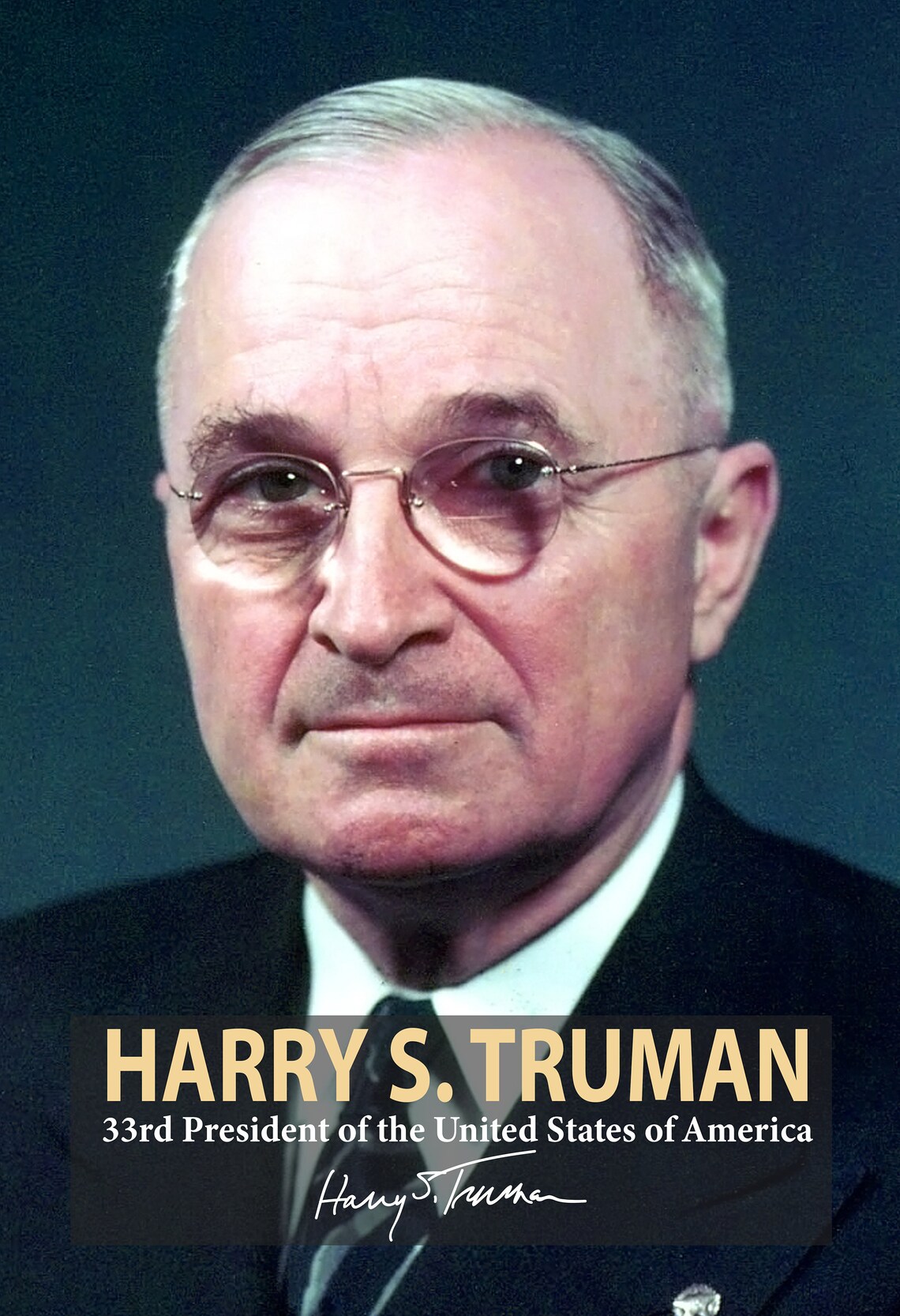 Harry S. Truman 33rd President Poster Picture or Framed Wall | Etsy
