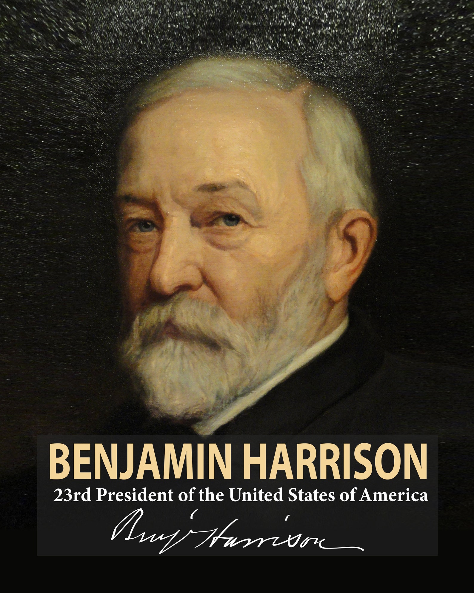 Benjamin Harrison 23rd President Poster Picture or Framed Wall - Etsy