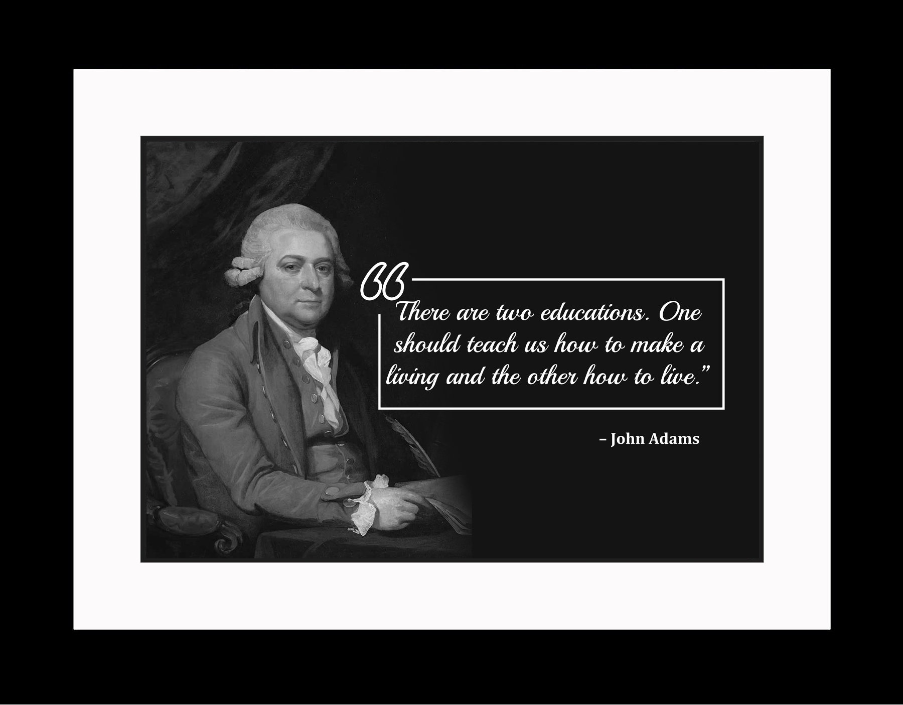 John Adams There are Poster Print Picture or Framed | Etsy