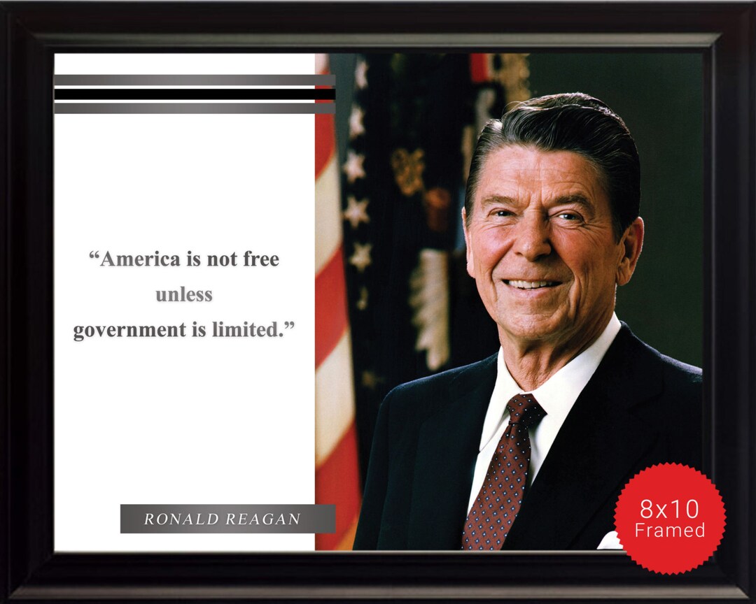 Ronald Reagan Photo, Picture, Poster or Framed Quote "america is Not ...