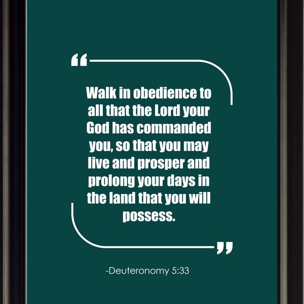 Deuteronomy 33 - Etsy