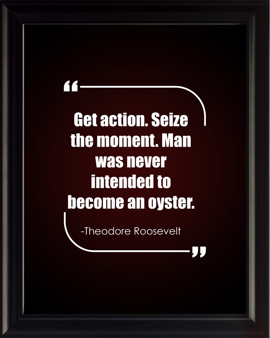 Theodore Roosevelt Get Action Seize Poster, Print, Picture or Framed ...