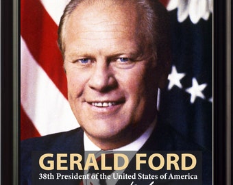 Gerald Ford Poster | Etsy