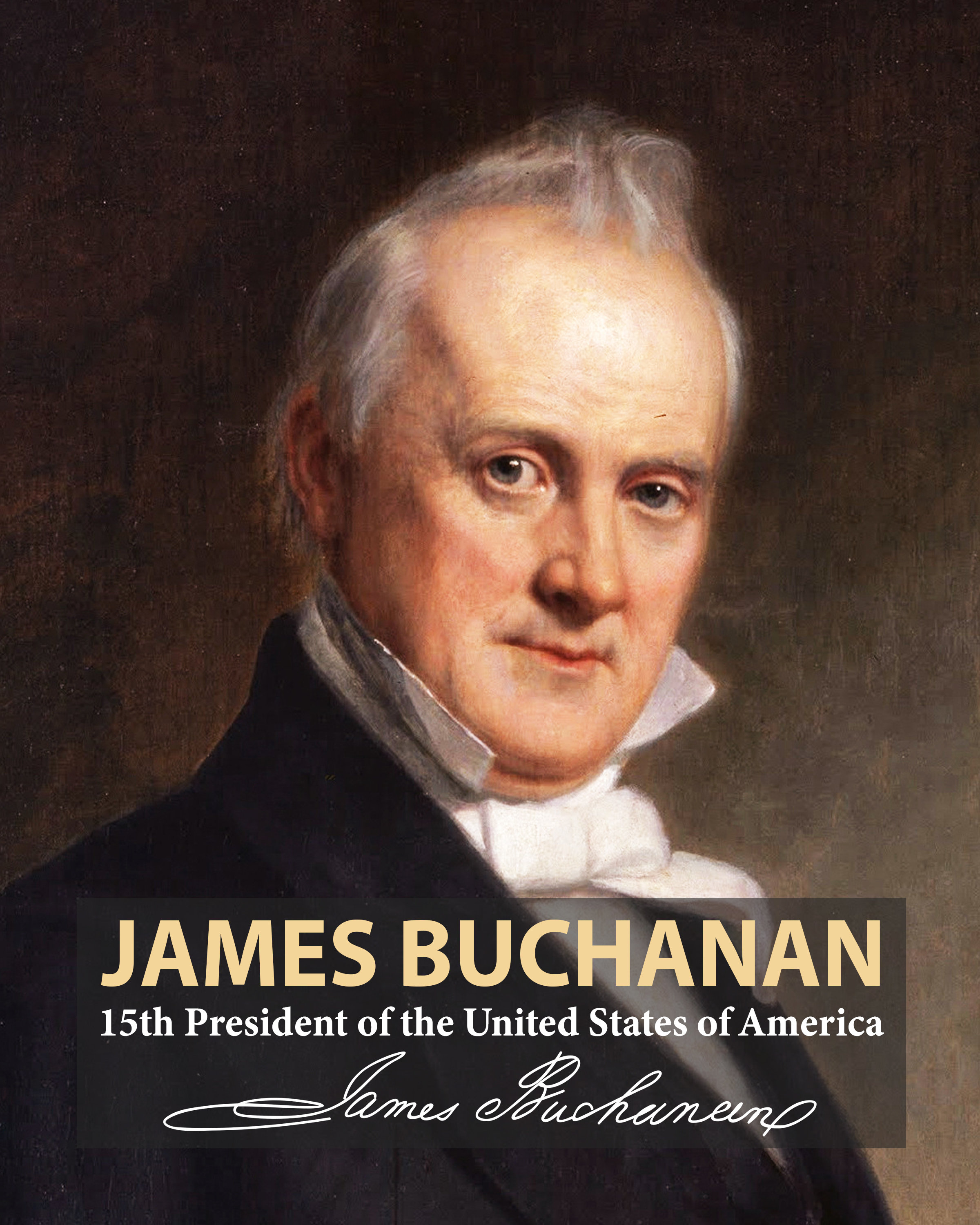 James Buchanan 15th President Poster Picture or Framed Wall Art - Etsy