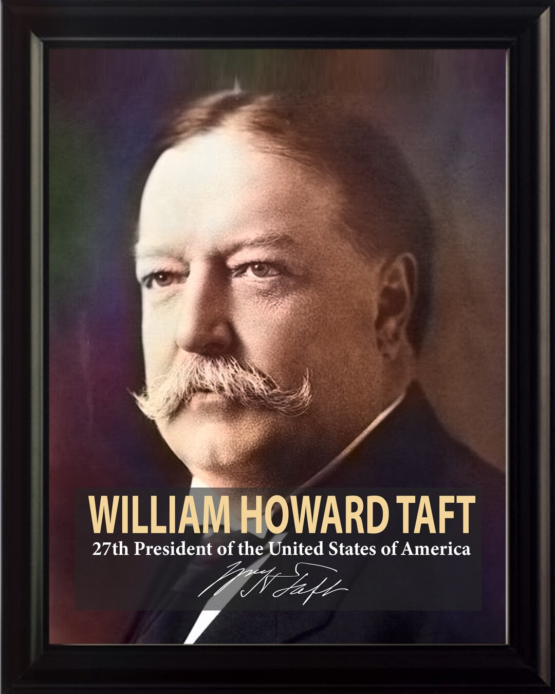 William Howard TAFT 27th President Poster Picture or Framed Wall Art - Etsy