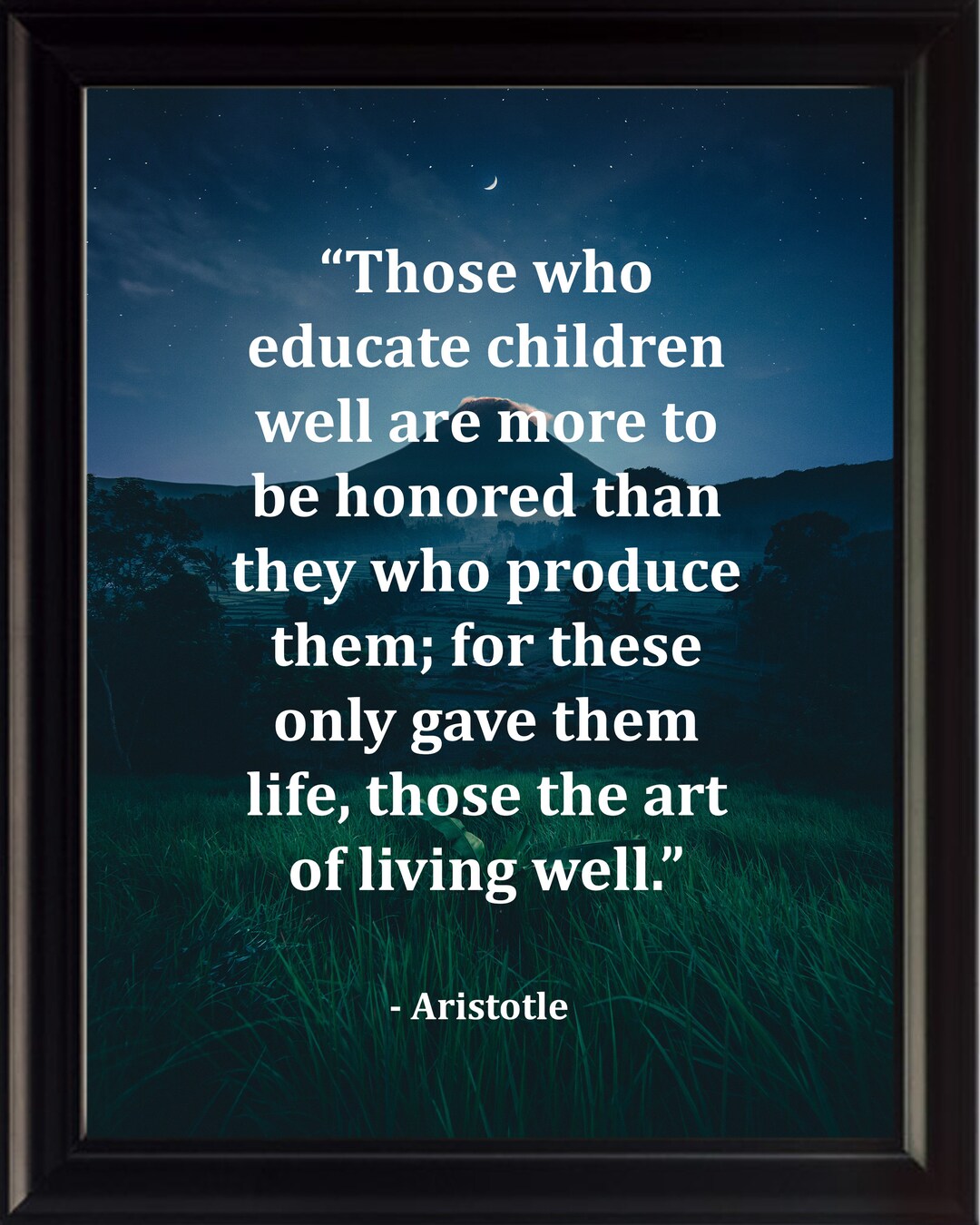 Aristotle Those Who Poster, Print, Picture or Framed Photograph - Etsy