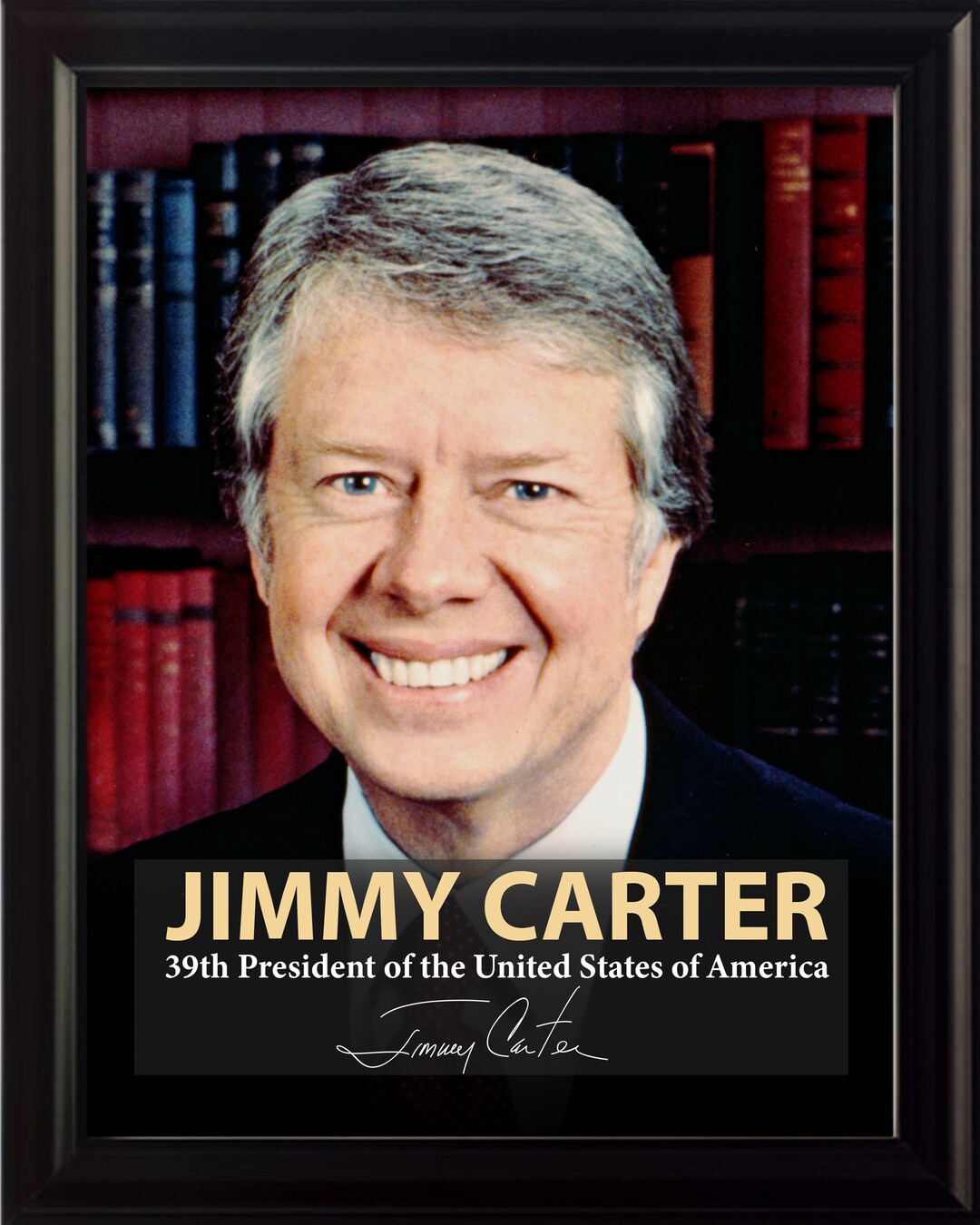 Jimmy Carter 39th President Poster Picture or Framed Wall Art - Etsy