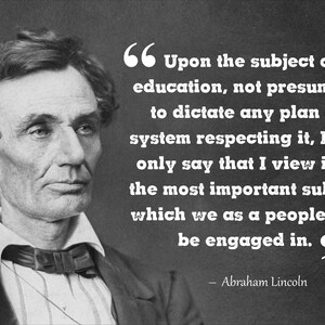 Abraham Lincoln Upon the Poster, Print, Picture or Framed Photograph - Etsy