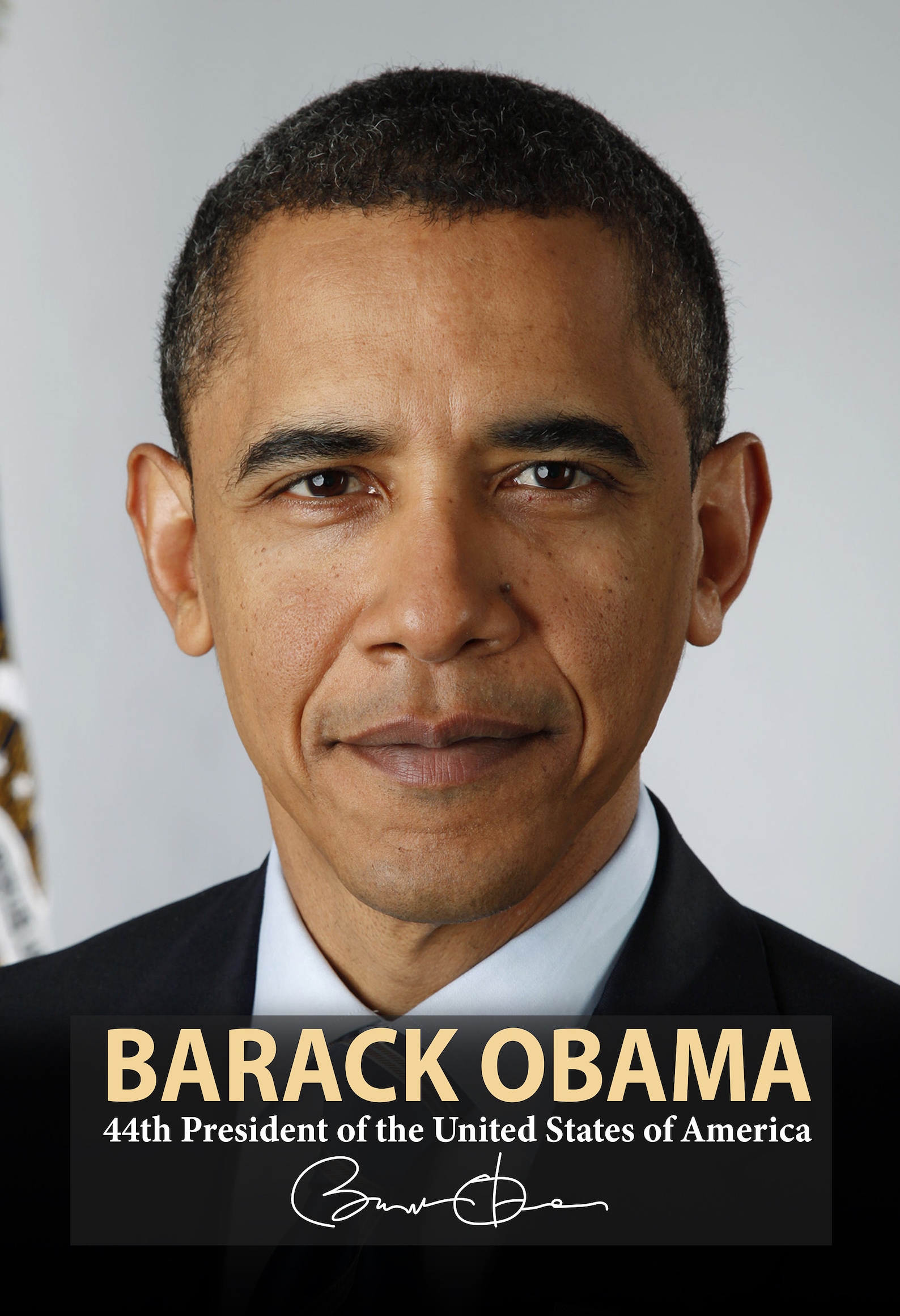 Barack Obama 44th President Poster Picture or Framed Wall Art - Etsy