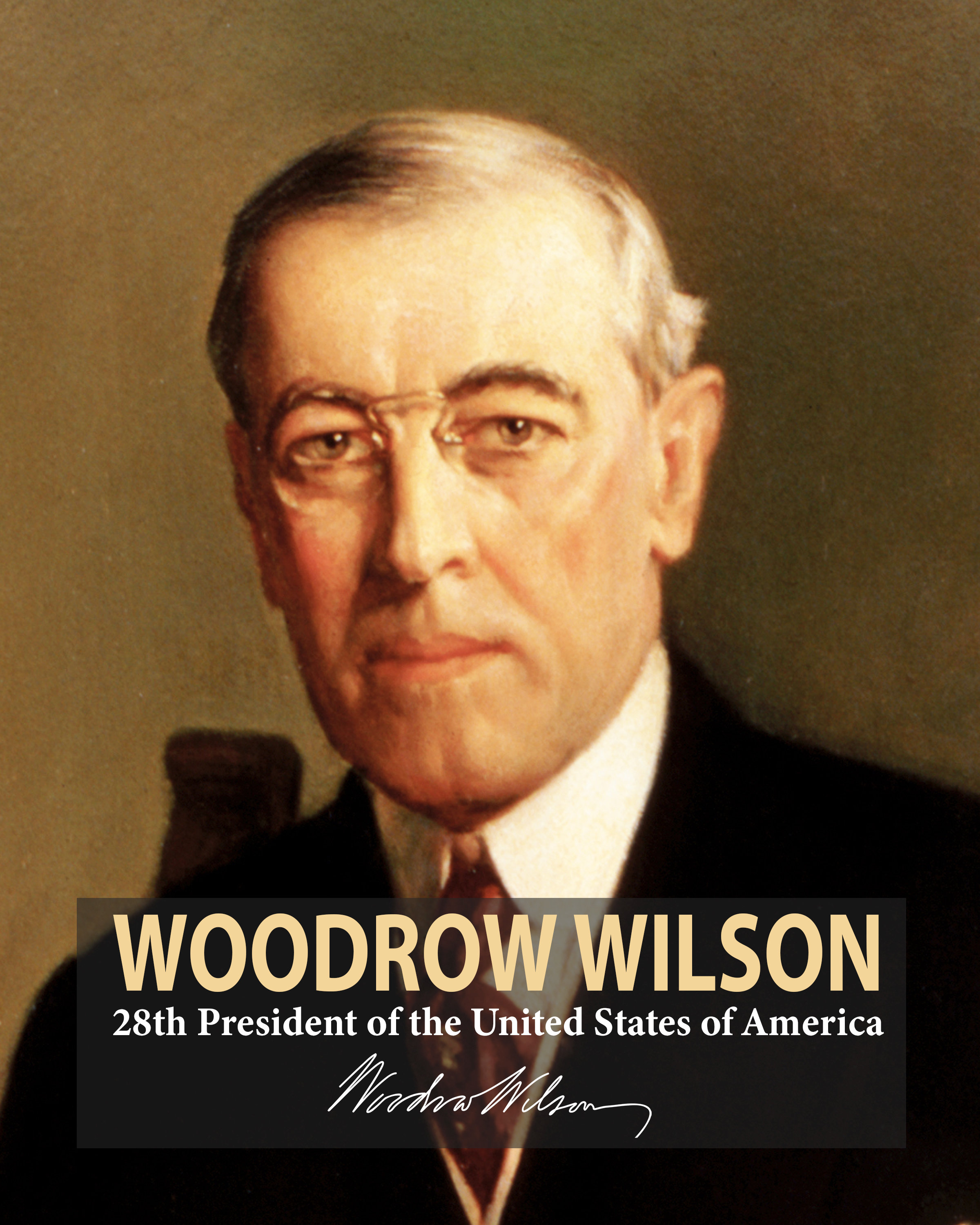 Woodrow Wilson 28th President Poster Picture or Framed Wall - Etsy