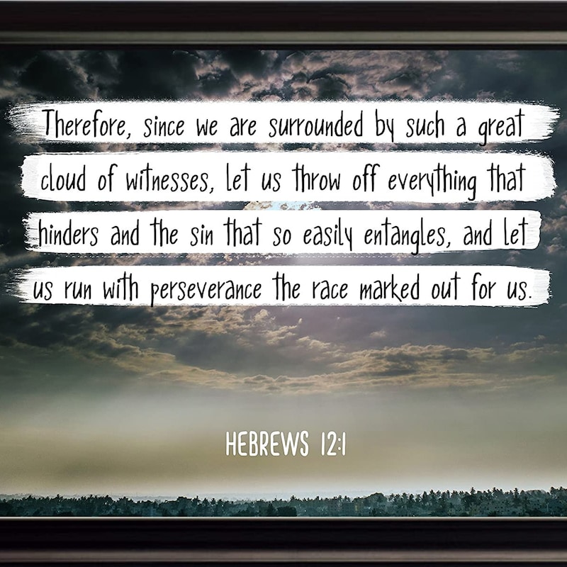 Hebrews 12 1 - Etsy