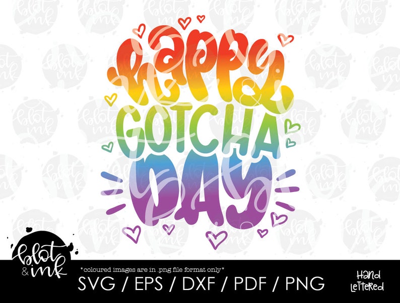 Happy Gotcha Day SVG Cute Kids Adults Adoption Family Happy - Etsy