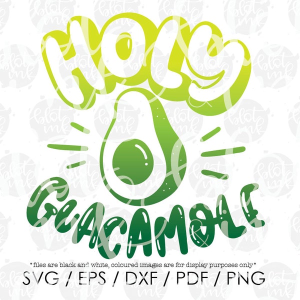 Holy Guacamole - Etsy