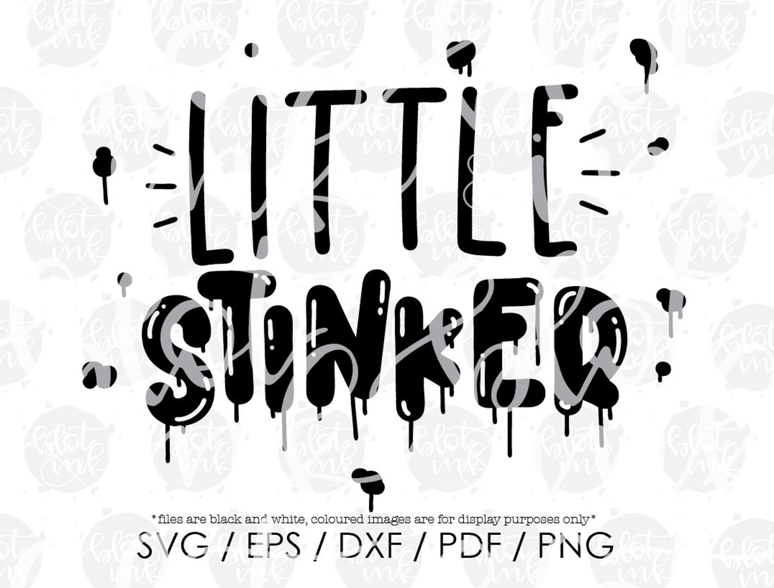 Little Stinker SVG Funny Kids Stinky Boy Girl Messy Kid - Etsy