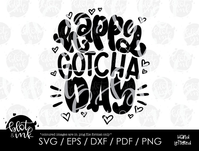 Happy Gotcha Day SVG Cute Kids Adults Adoption Family Happy - Etsy