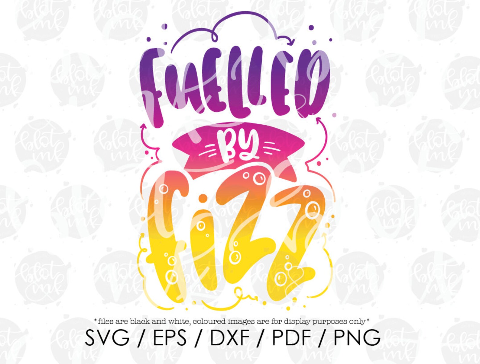 Fuelled by Fizz SVG Adults Fizz Sticks Fizzy Wake up Morning - Etsy Canada