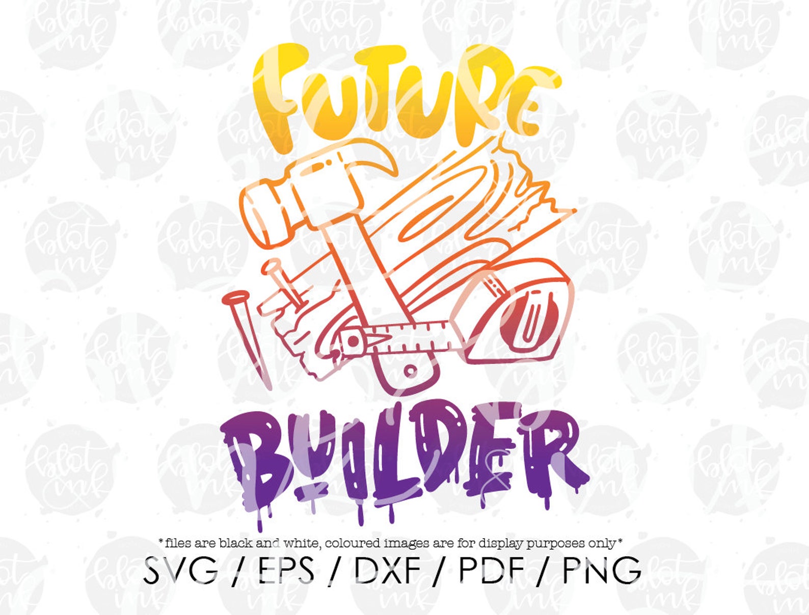 Future Builder SVG Cute Kids Career Day T-shirt Building | Etsy