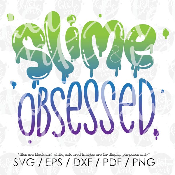 Slime Svg - Etsy