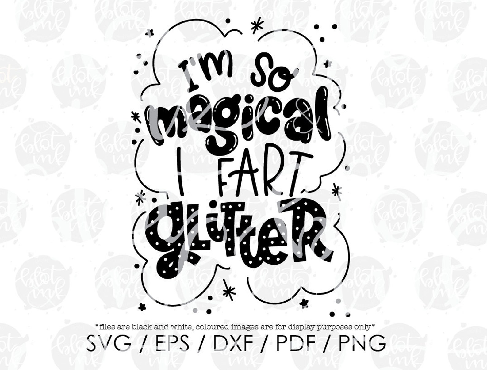 I'm so Magical I Fart Glitter SVG Funny Unicorn Adults - Etsy Australia