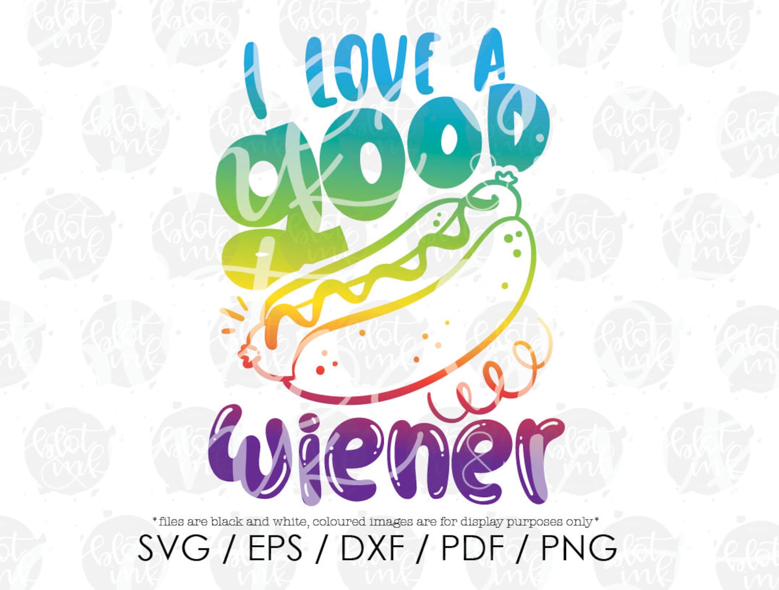 I Love A Good Wiener SVG Funny Adults Wiener Hot Dog Joke | Etsy