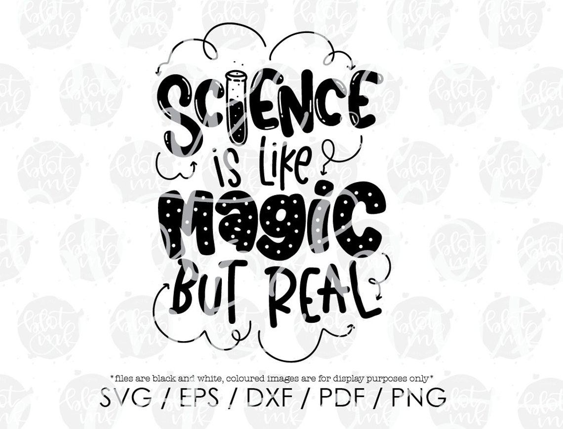 Science is Like Magic but Real SVG Funny Kids Cute Teacher - Etsy New ...