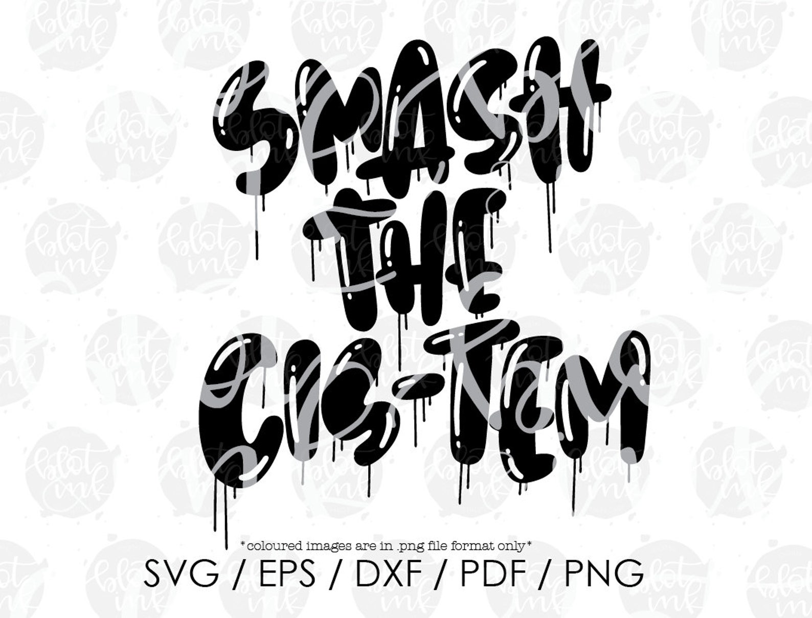 Smash the Cis-tem SVG LGBTQI Gay Lesbian Bi Trans Queer Punk - Etsy UK