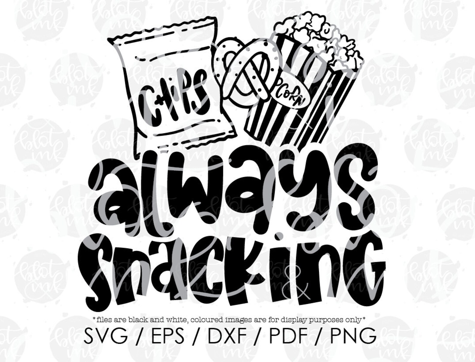 Always Snacking SVG Funny Cute Kids Boy Girl Snacks Junk - Etsy