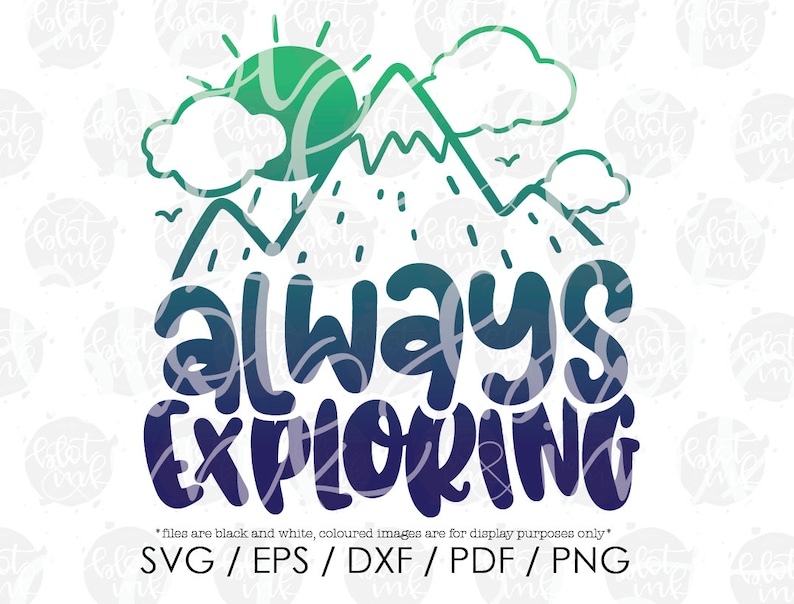 Always Exploring SVG Funny Cute Kids Boy Girl Exploration - Etsy