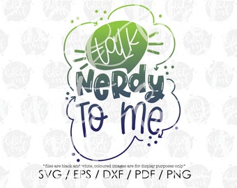 Talk Nerdy to Me - Etsy