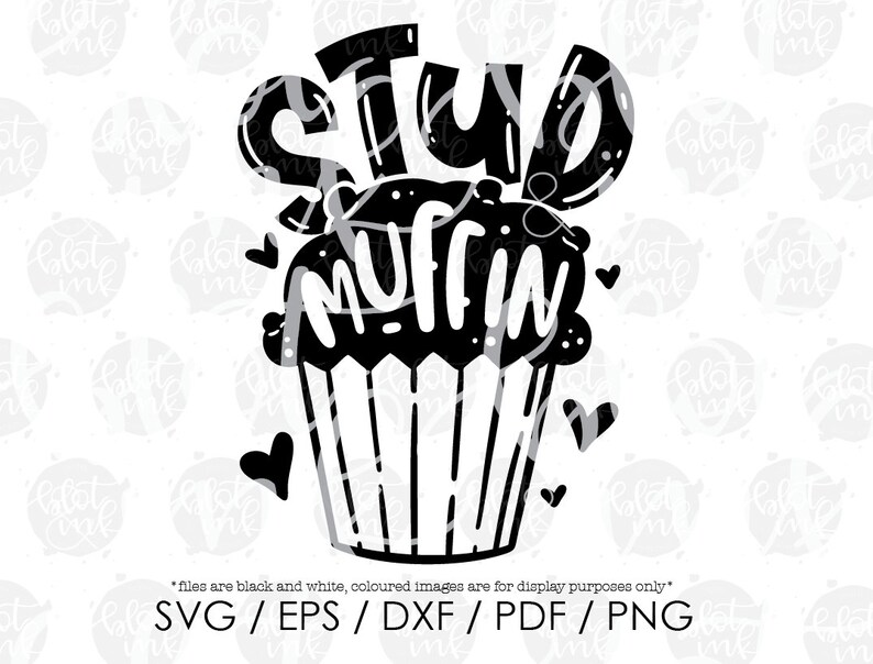 Stud Muffin SVG Funny Cute Kids Adults Valentine's Day - Etsy