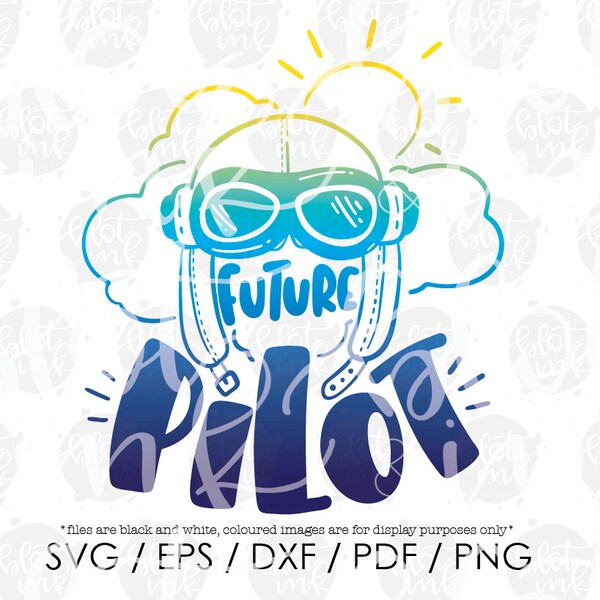 Pilot Svg - Etsy