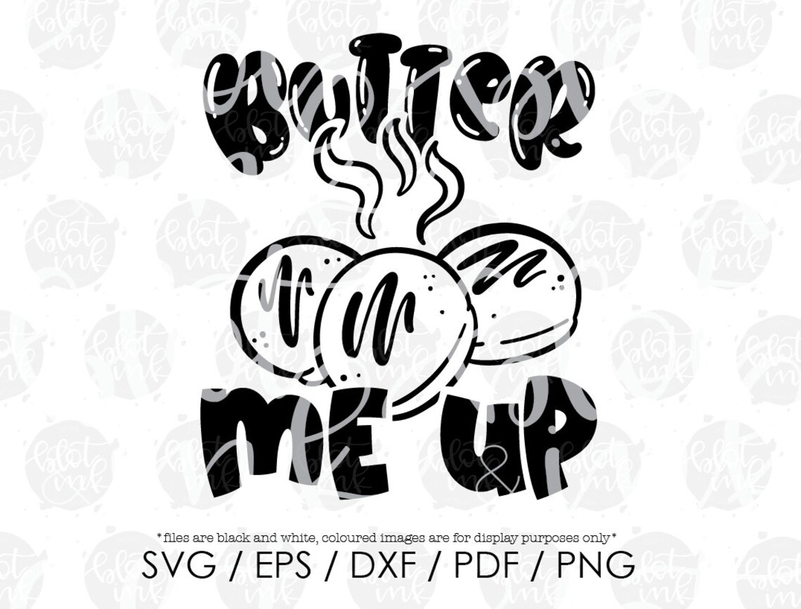 Butter Me up SVG Funny Cute Kids Adults Thanksgiving Pun - Etsy