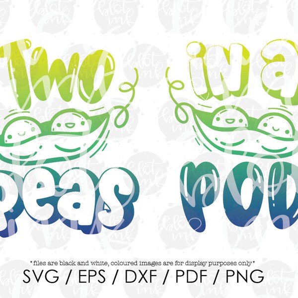 Two Peas in a Pod - Etsy