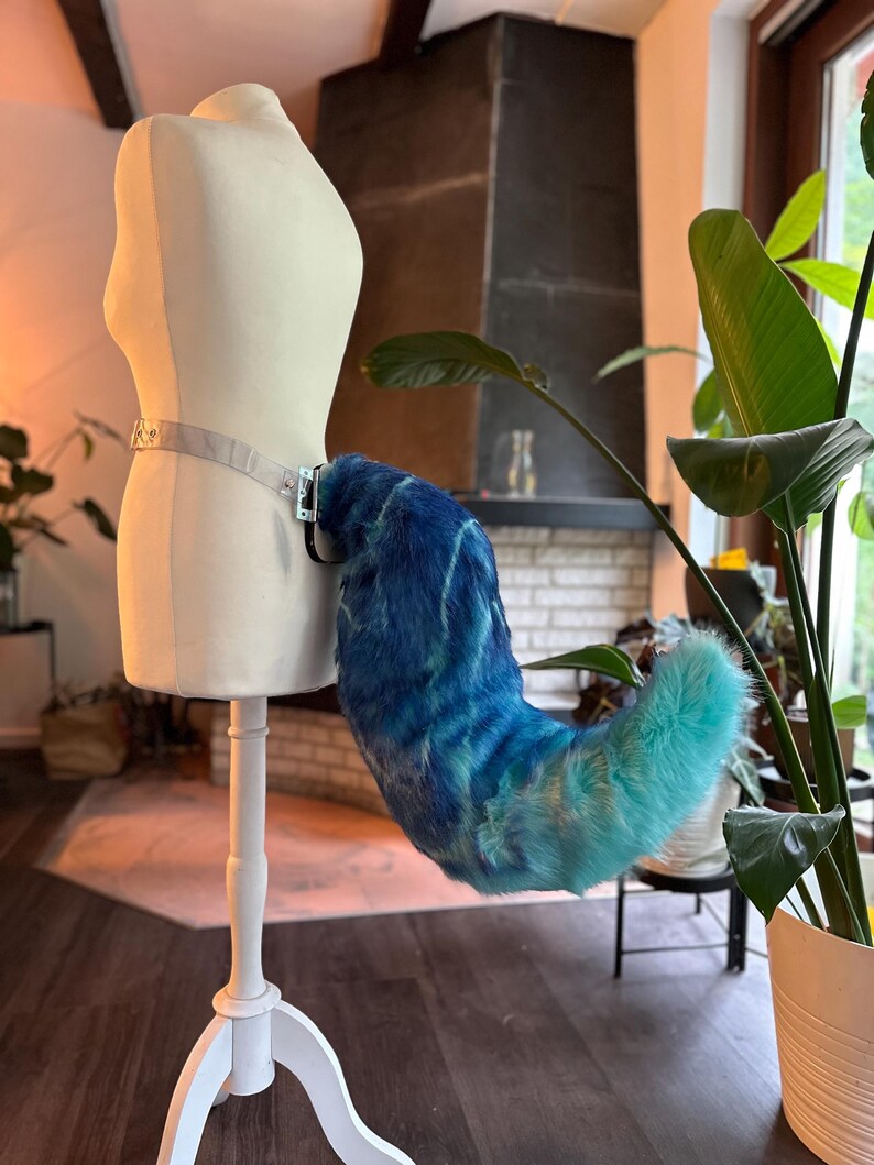 Spirit Blossom Ahri Inspired Single Tail | Foxtail | Fox Cosplay ...