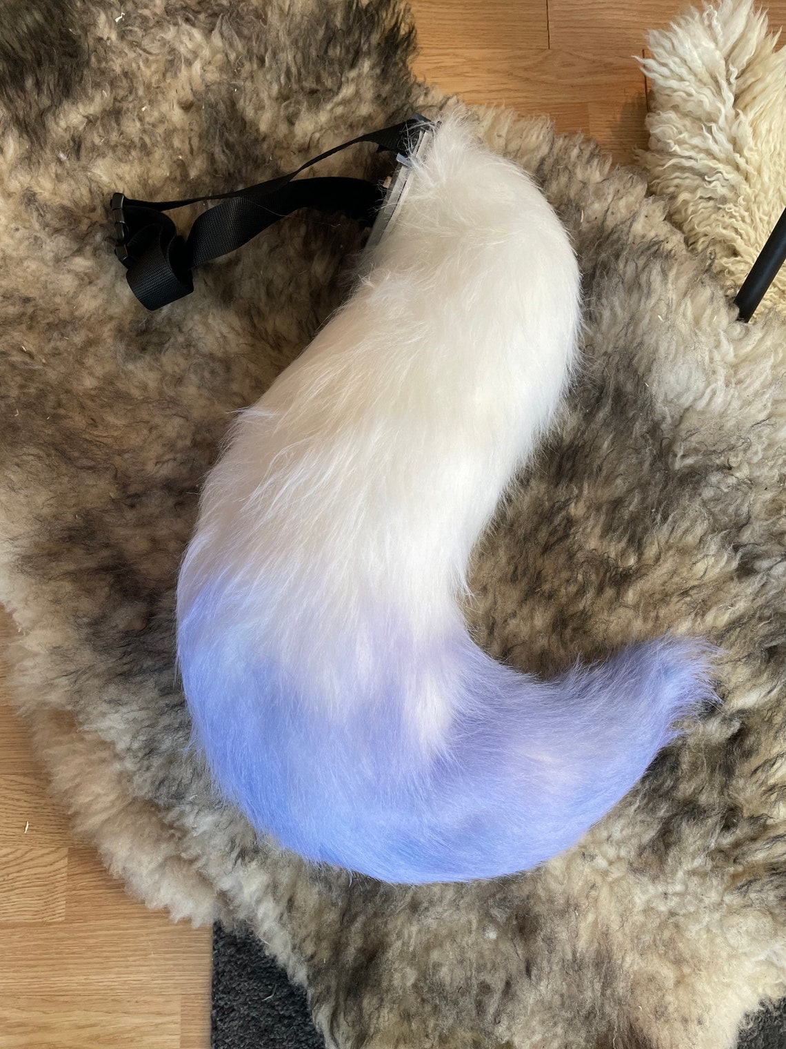 Single Tail Foxtail Fox Cosplay Kitsune Ahri // Single Version - Etsy