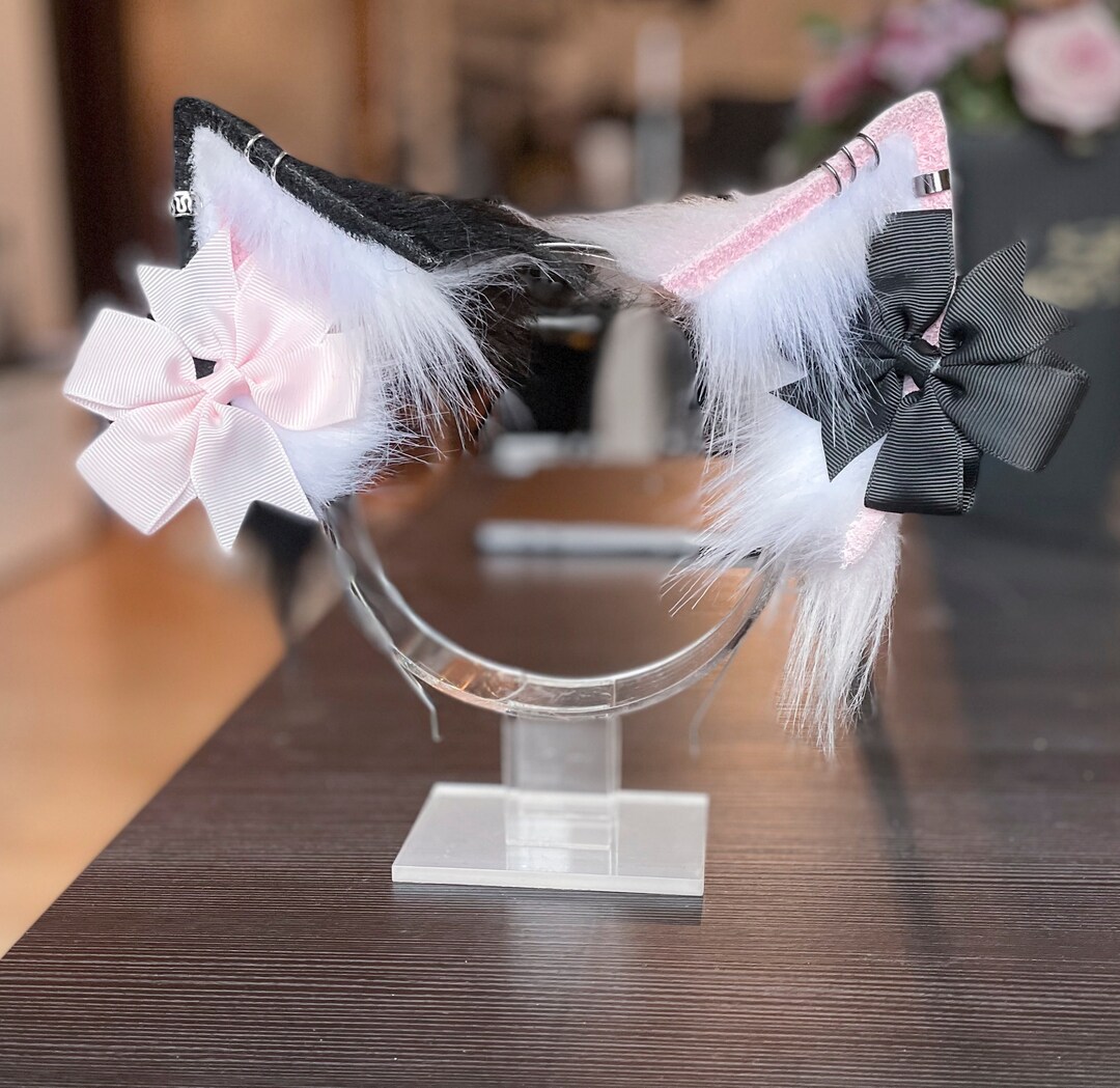 Cat Ears Cosplay Neko Pastel Goth Nekomimi Kemonimimi - Etsy