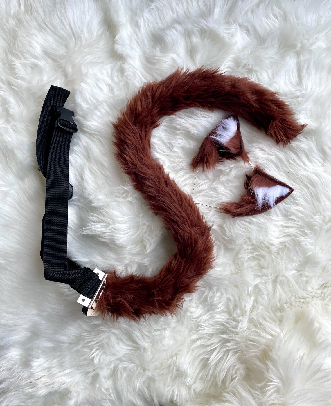 Cat Ears Tail Set Cosplay Neko Nekomimi Kemonimimi - Etsy