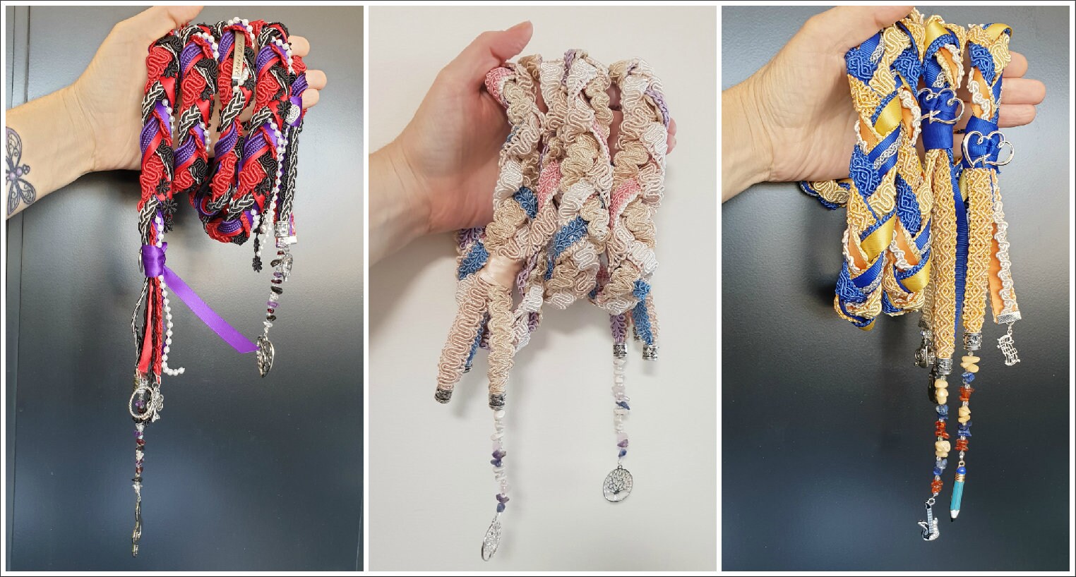 CUSTOM Handfasting Cord Wedding Cords Ceremony Braid Hand - Etsy Australia