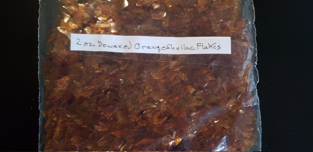 Dewaxed Shellac Flakes Make Your Own Orange Shellac Knobcone Pendant ...